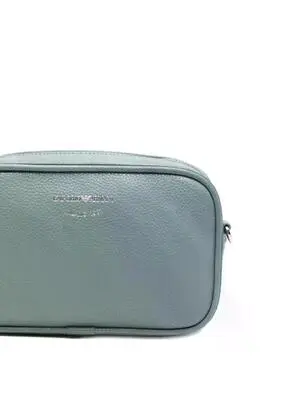 Emporio Armani Logo-strap Shoulder Bag - Blue
