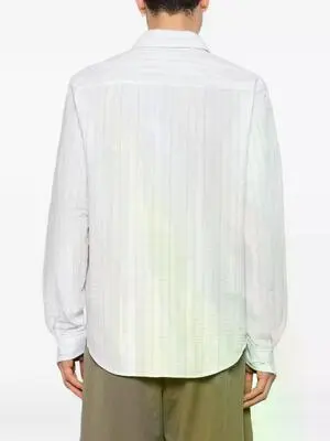 SAMSOE SAMSOE Saryan J Striped Shirt - Blue