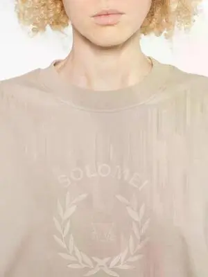 Brunello Cucinelli Graphic Crew-neck Sweatshirt - Neutrals