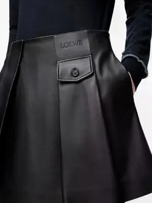 Loewe Pleated Mini Skirt