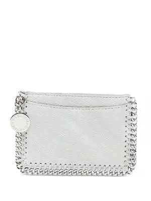 Stella McCartney Logo-pendant Cardholder - Grey