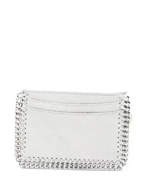Stella McCartney Logo-pendant Cardholder - Grey