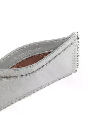 Stella McCartney Logo-pendant Cardholder - Grey