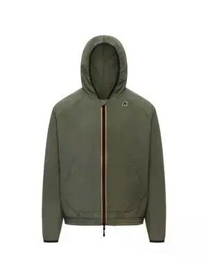 K-WAY Sia Zip-up Hooded Jacket - Green