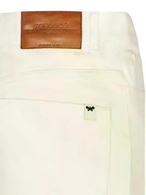 Max Mara Cropped Trousers With Turn-up Cuffs