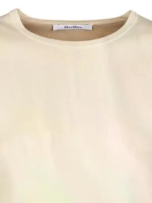 Max Mara Stretch T-shirt - Neutrals