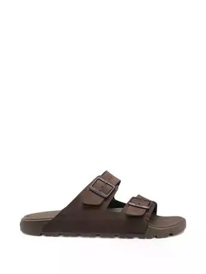 BOSS Buckle-strap Sandals - Brown