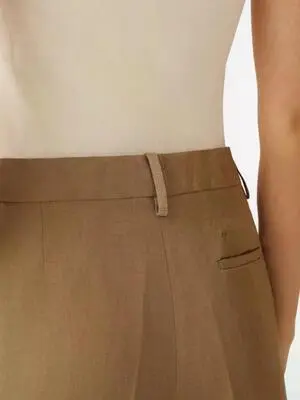 Fabiana Filippi Pleated Shorts - Brown