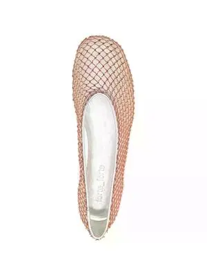 FORTE_FORTE Woven Ballet Flats - Silver