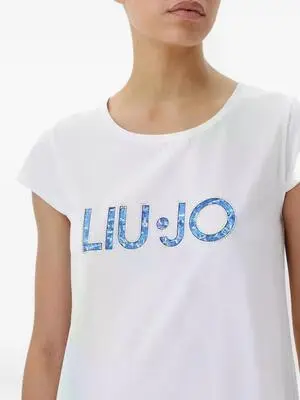 Liu Jo Logo-print Mini Dress - White