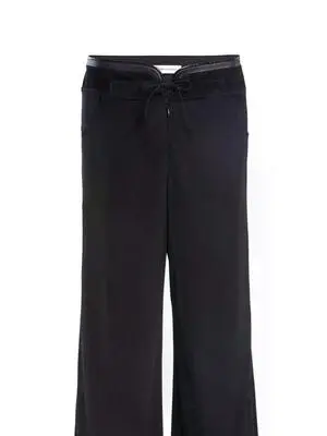 Christopher Esber Leather Belted Trousers