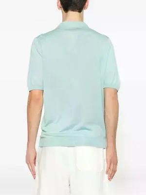 Tagliatore Keith V-neck T-shirt - Blue