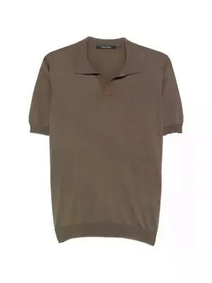 Tagliatore Keith Short-sleeve T-shirt - Brown