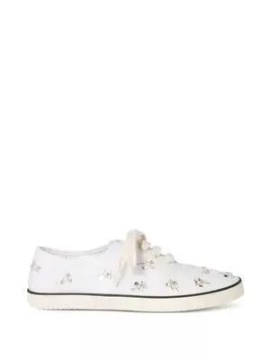 Miu Miu Embroidered Sneakers For Women
