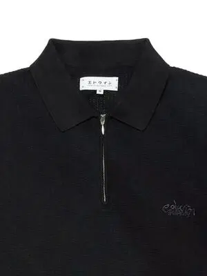 Edwin Rick Logo-embroidered Polo Shirt