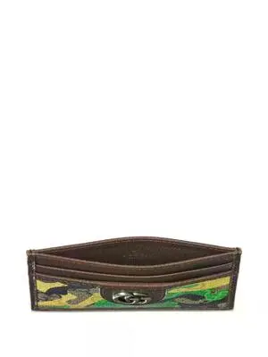 Gucci Gg Camouflage Cardholder