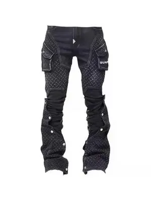 GUAPI Paneled Jeans