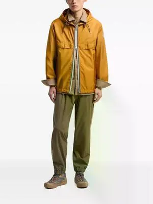 Moncler Nidge Zip-up Hooded Jacket - Yellow