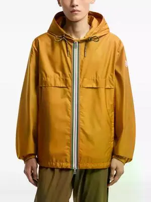 Moncler Nidge Zip-up Hooded Jacket - Yellow