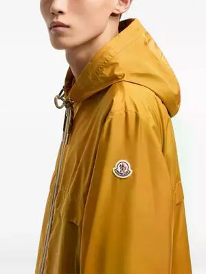 Moncler Nidge Zip-up Hooded Jacket - Yellow