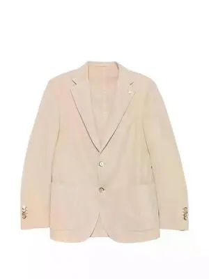 LUIGI BIANCHI Buttoned Single-breasted Blazer