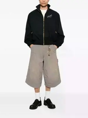 WILLY CHAVARRIA Zip-up Track Jacket - Black