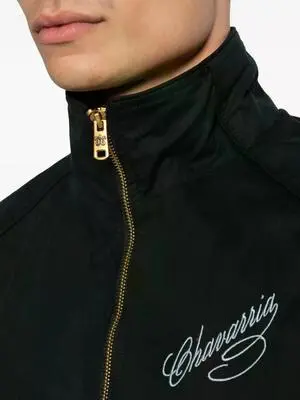 WILLY CHAVARRIA Zip-up Track Jacket - Black