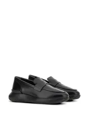 Hogan Cube Platform Loafers