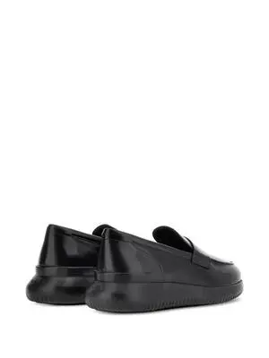 Hogan Cube Platform Loafers