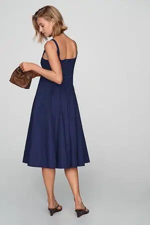 Maeve Tarryn Fit & Flare Midi Dress - Eclipse