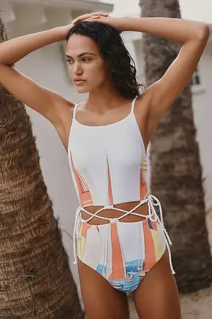 CELANDINE Catala Rope One-piece Swimsuit