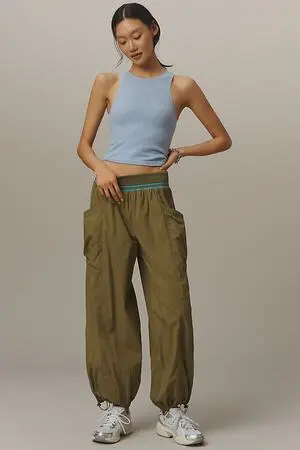 Women's Olive Sports Pants