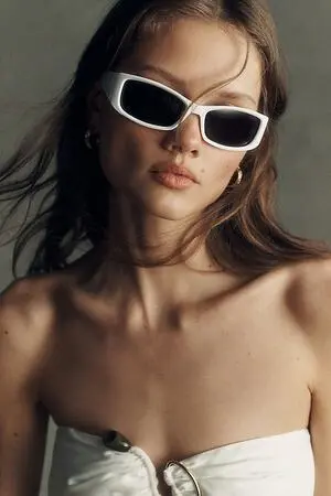 Women's White Eyewear