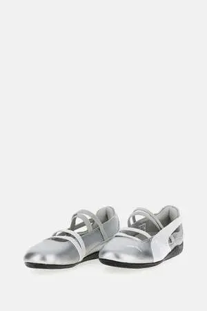 PUMA Speedcat Ballet Metallic Ballerina Sneakers - Silver
