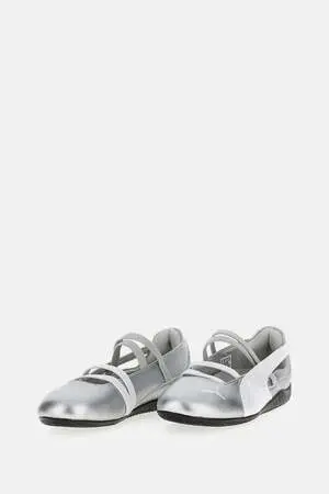 PUMA Speedcat Ballet Metallic Ballerina Sneakers - Silver