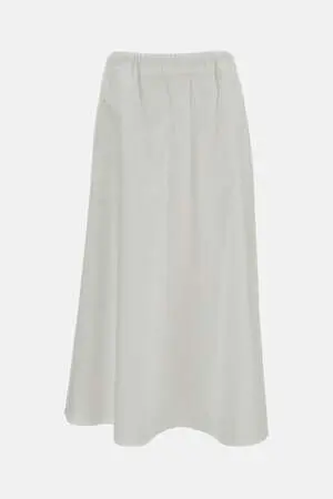 META CAMPANIA COLLECTIVE Long Flared Cotton Skirt