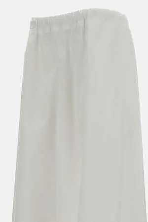 META CAMPANIA COLLECTIVE Long Flared Cotton Skirt