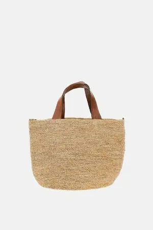IBELIV Mirozy Raffia Bag - Beige
