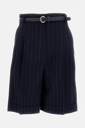Max Mara Ere Striped Bermuda Shorts