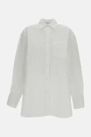 Sportmax Medium-fruit Shirt Dress - White