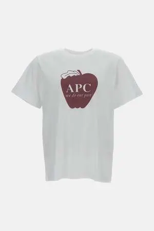 A.p.c. Printed Short-sleeve T-shirt - White