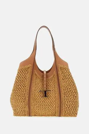 TOD'S T Timeless Medium Shopping Bag