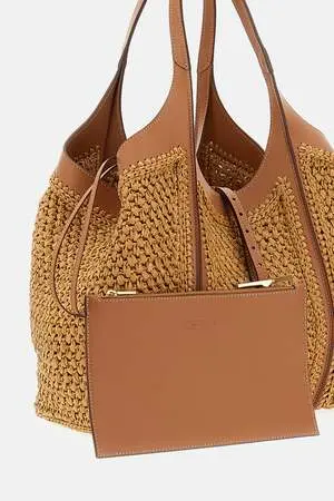 TOD'S T Timeless Medium Shopping Bag