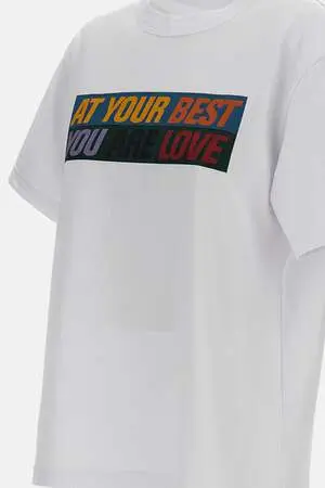 Sacai Printed Short-sleeved Shirt - White