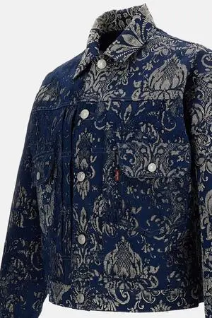 Junya Watanabe X Levi's Damask Trucker Jacket - Multicolor