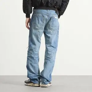 Mastercraft Union Showa Relaxed Repaired Jeans