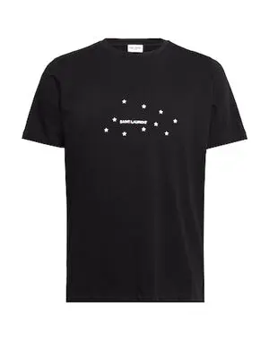 Saint Laurent Constellation Stars Archive Logo T-shirt