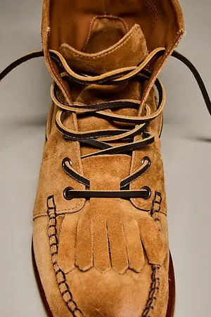 Free People Benny Boat Shoe Boots - Tan