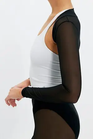 JULE Meshie Shrug Bolero - Black
