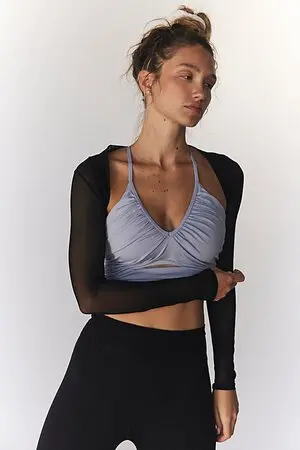 JULE Meshie Shrug Bolero - Black